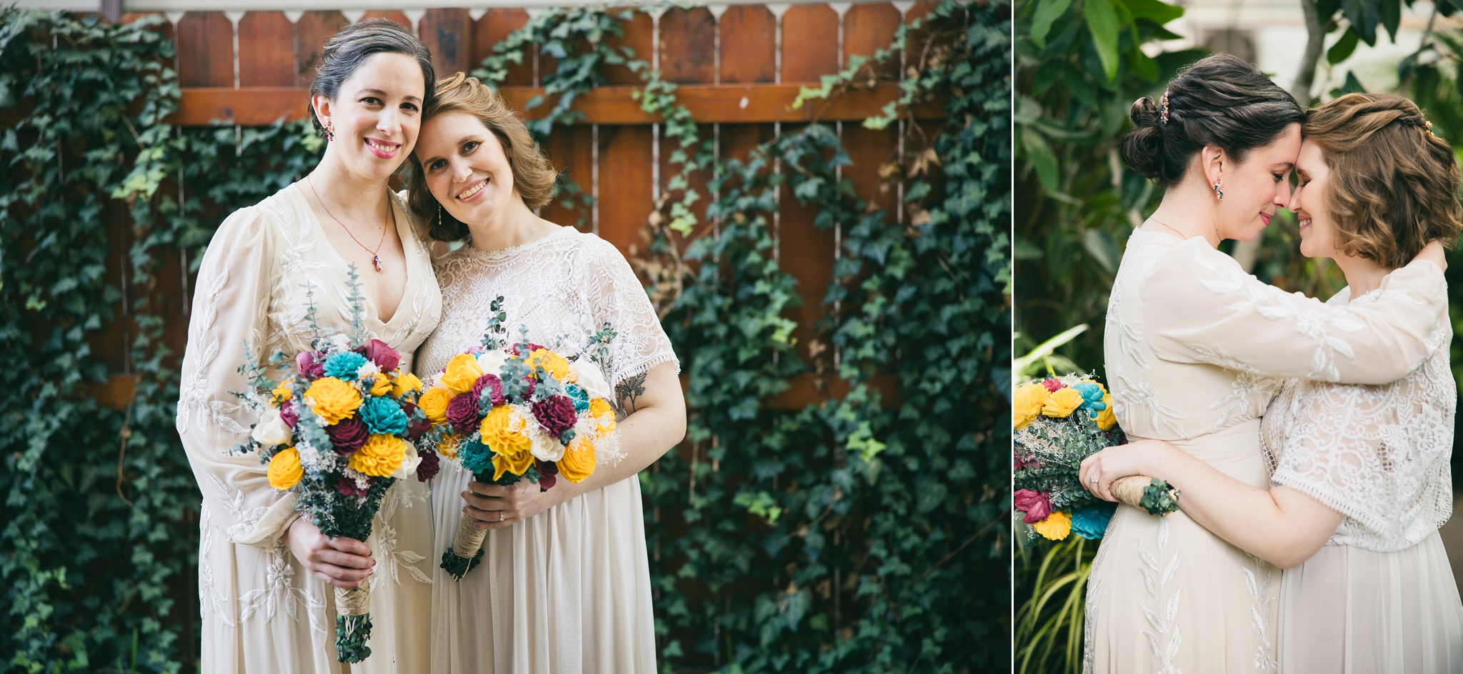 {Erica + Stef: An Intimate Wedding at Lytle House} – Maypole Studio