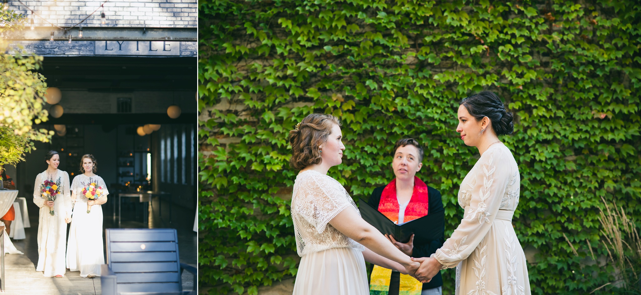 {Erica + Stef: An Intimate Wedding at Lytle House} – Maypole Studio